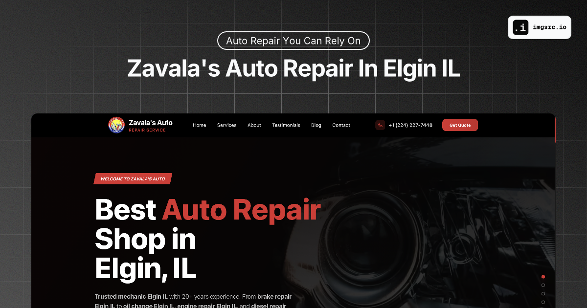Auto Repair Shop in Elgin, IL